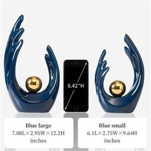 Art | Modern Ceramic Statue Homedecorations For Living Roomoffice Shelf ...